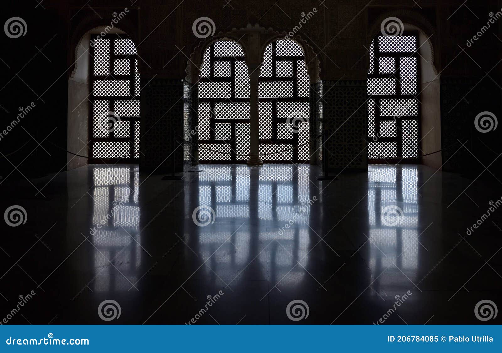 Arab Qubba of the Palace of the Almajarra, Granada Editorial Image ...