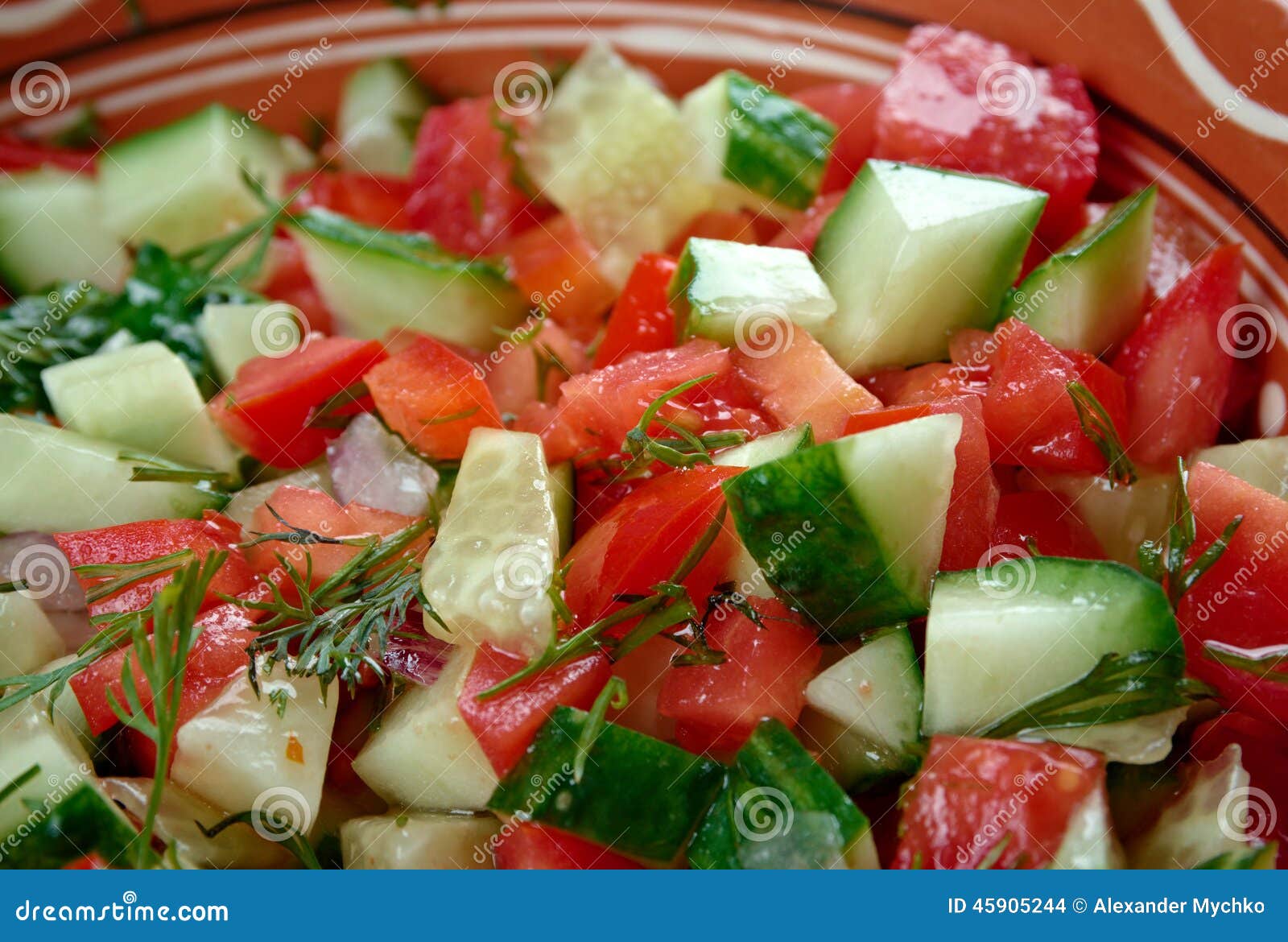 Arab salad stock photo. Image of asian, cuisine, arabian - 45905244