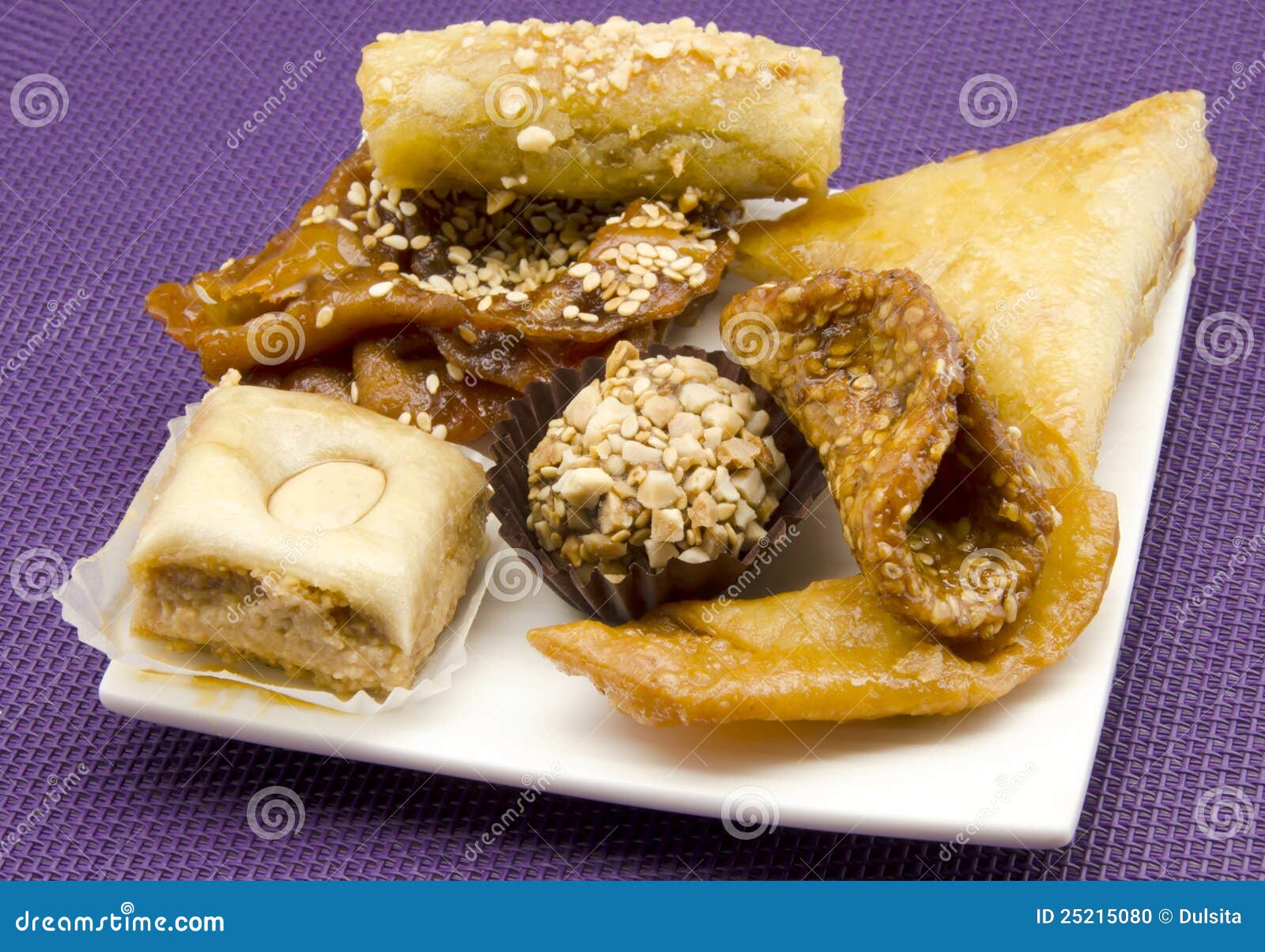 Arab sweets stock photo. Image of dessert, honey, ramadan - 25215080