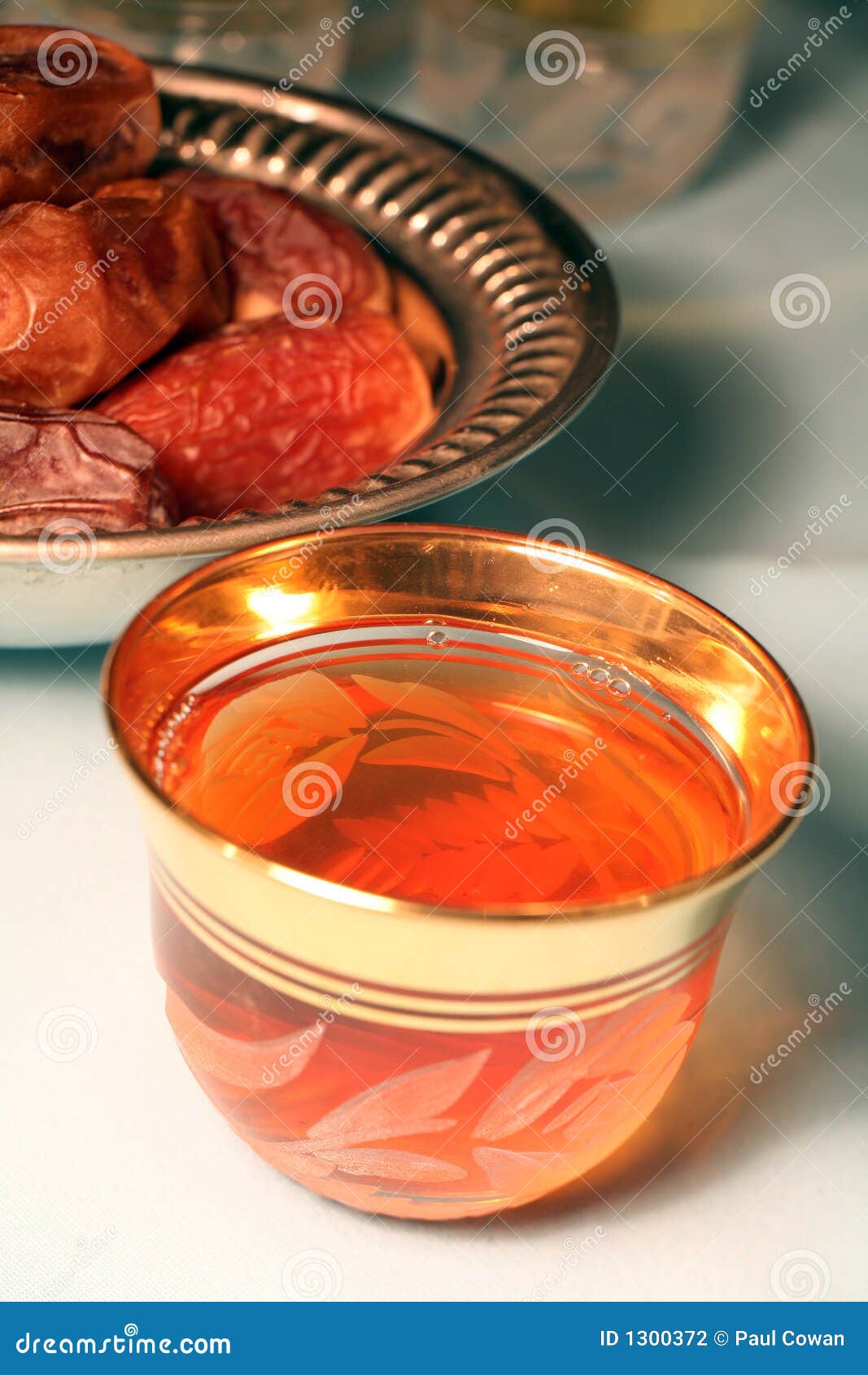 Arab tea and dates stock photo. Image of arabia, dates - 1300372