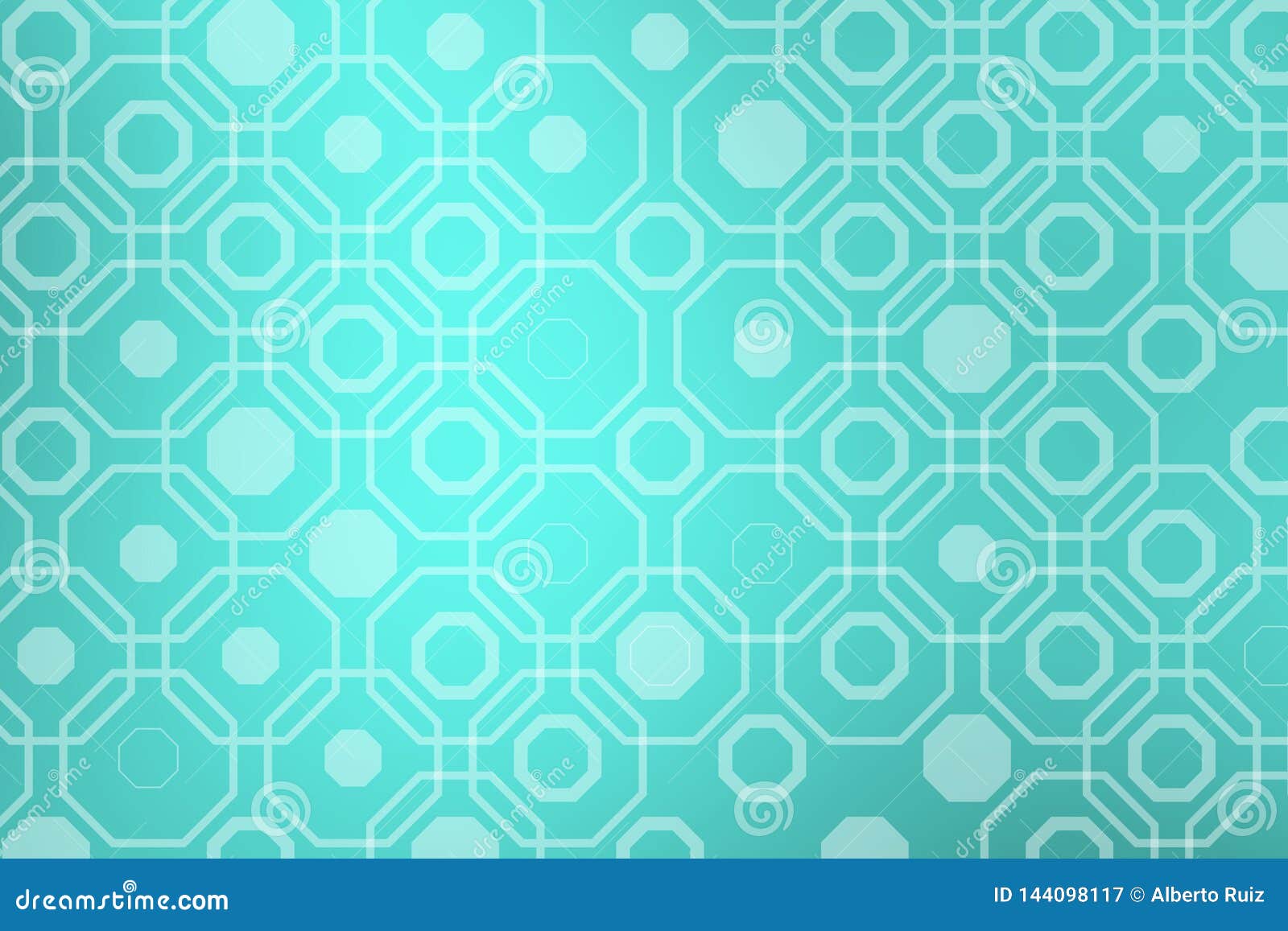 Arab Tech Background With Blue Octagon Stock Photo | CartoonDealer.com ...