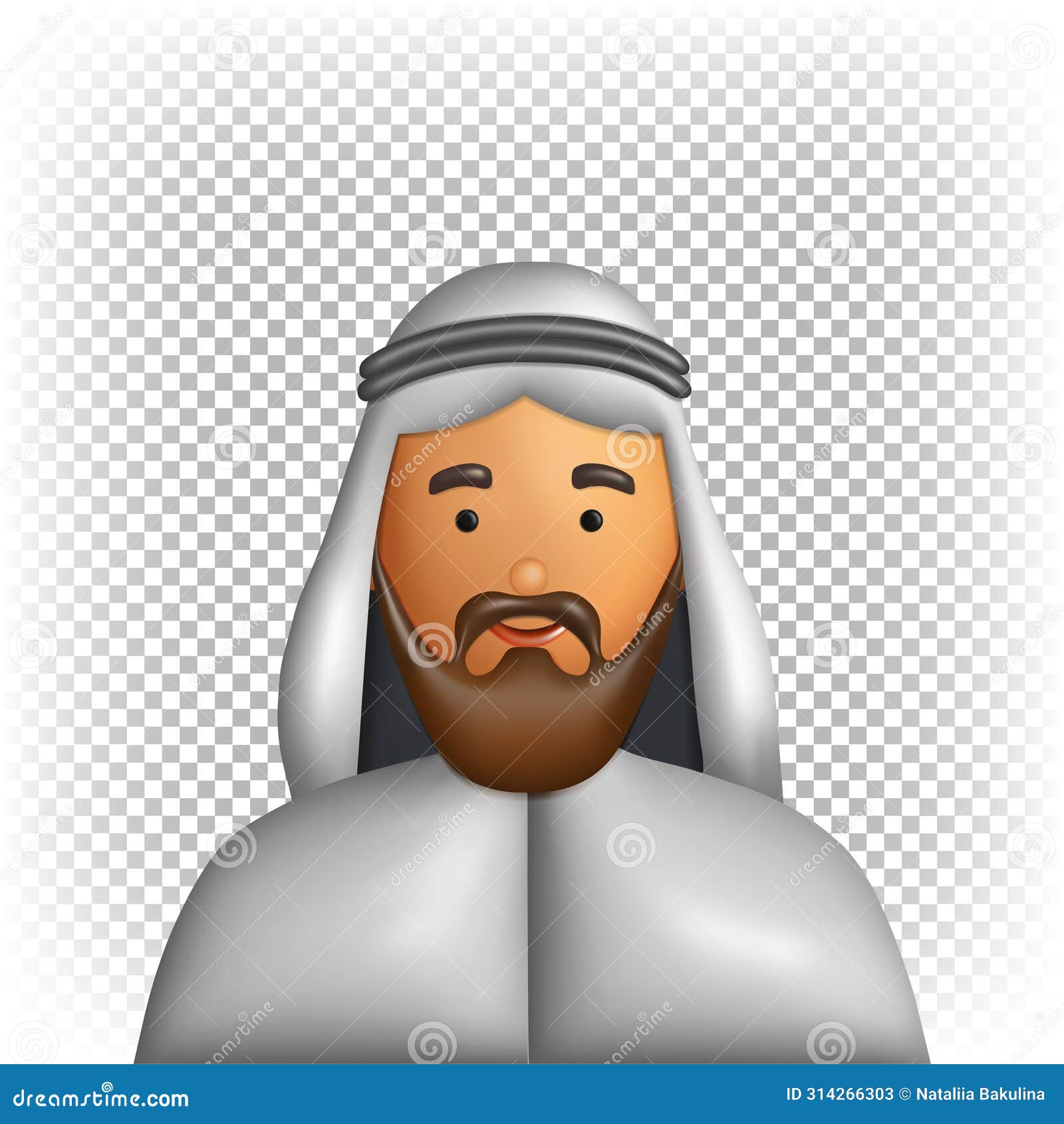 Thobe Vector Illustration, Ramadan Related Filled Icon | CartoonDealer ...