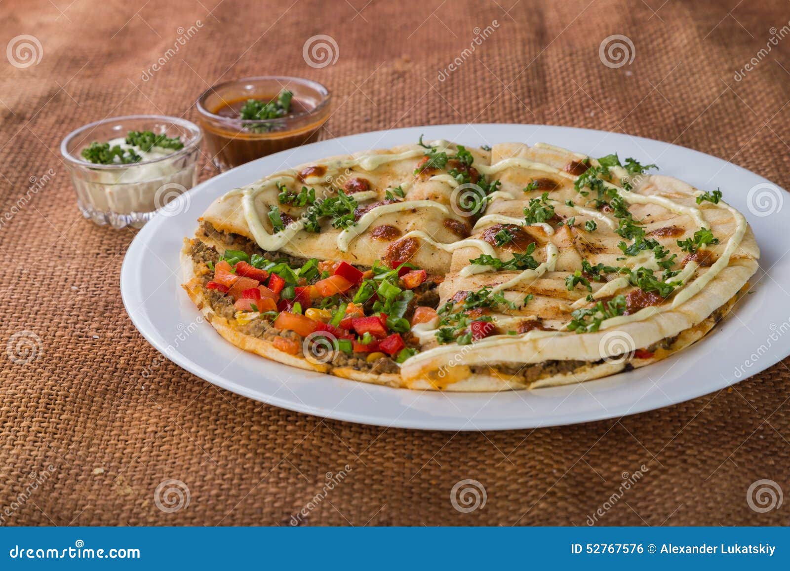 Arab tortilla bread stock photo. Image of culture, greek - 52767576