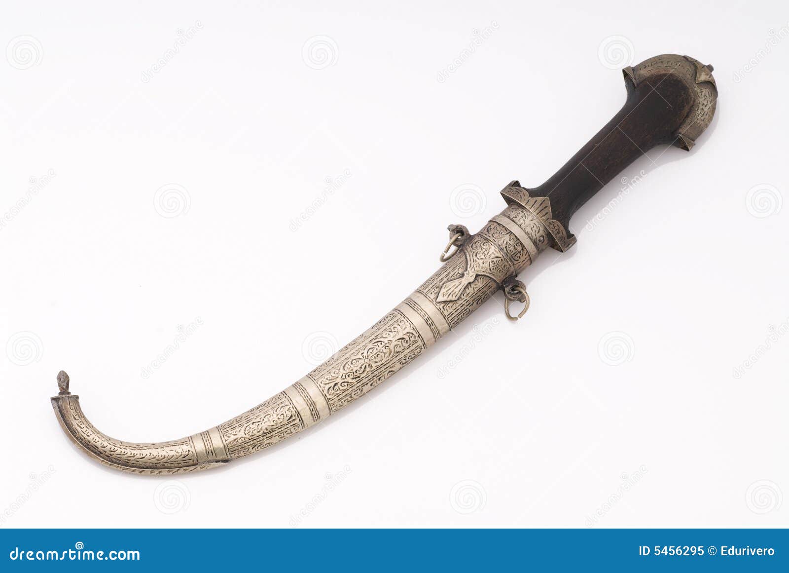 Arab traditional dagger stock image. Image of defence - 5456295