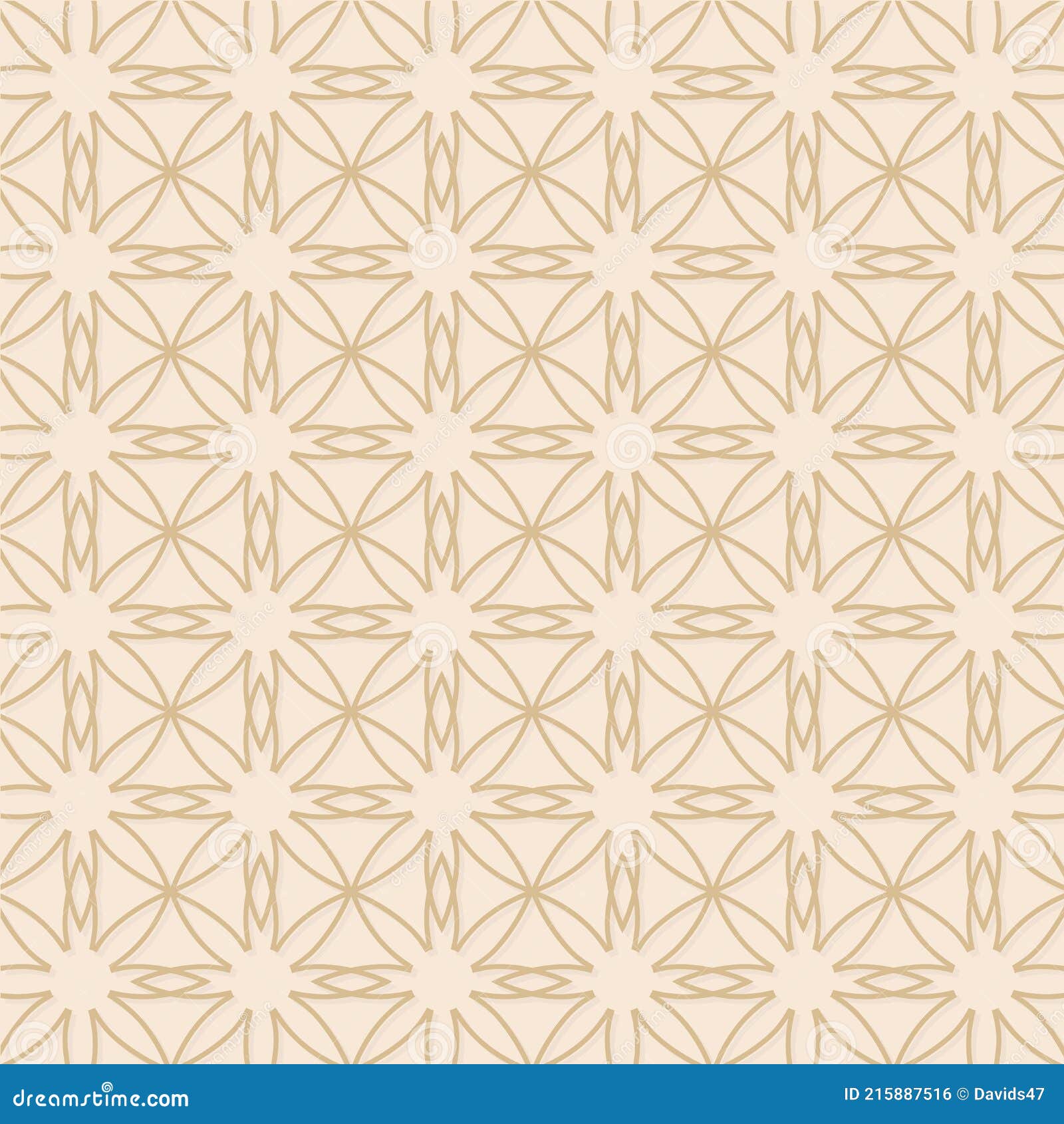 Arabesque. Floral Pattern Background Stock Vector - Illustration of ...