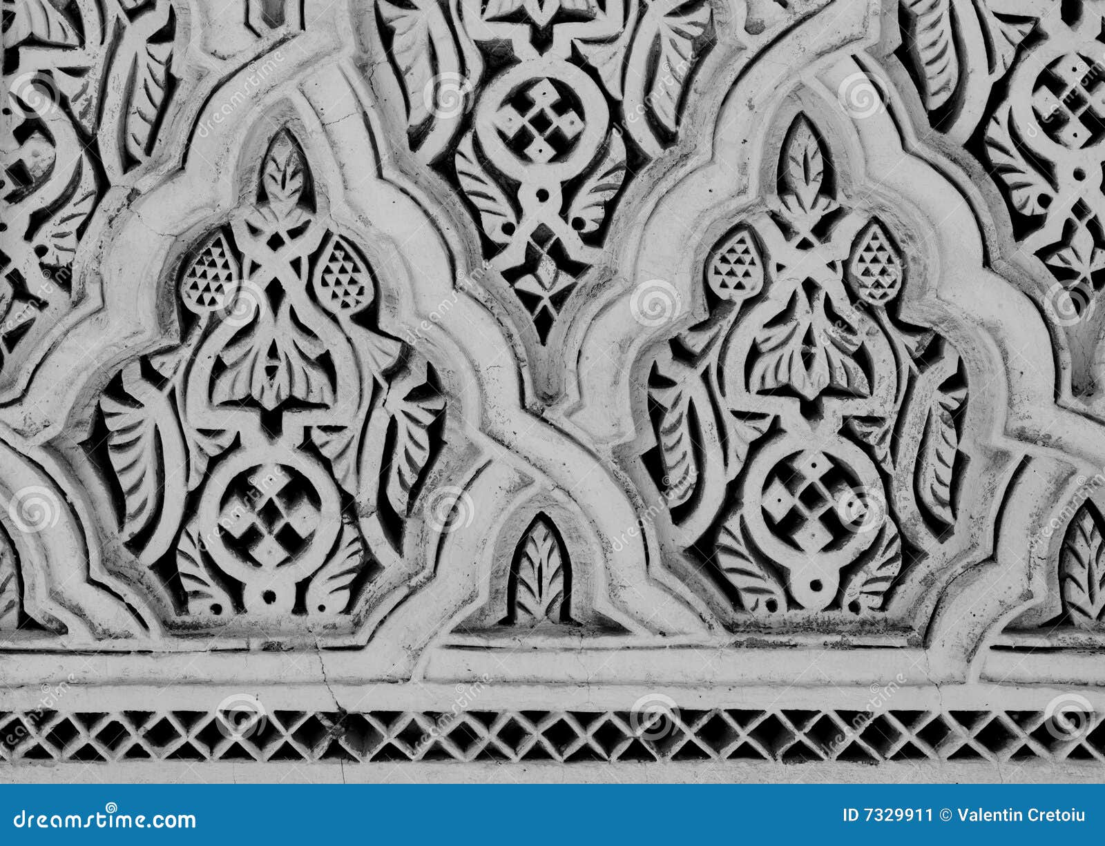 Arabesque Maroc image stock. Image du maghreb, maroc, arabe - 7329911