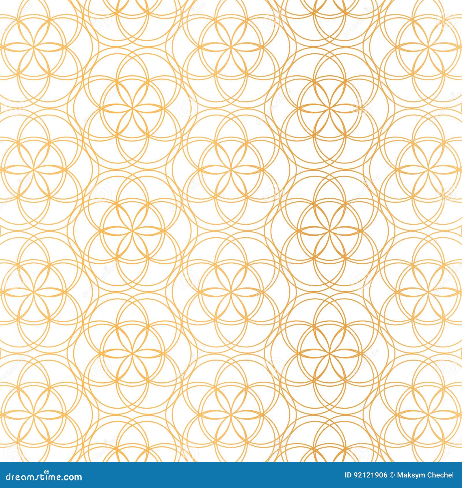 Arabesque Pattern. Gold Arabic Decoration for Islamic Holidays Stock ...