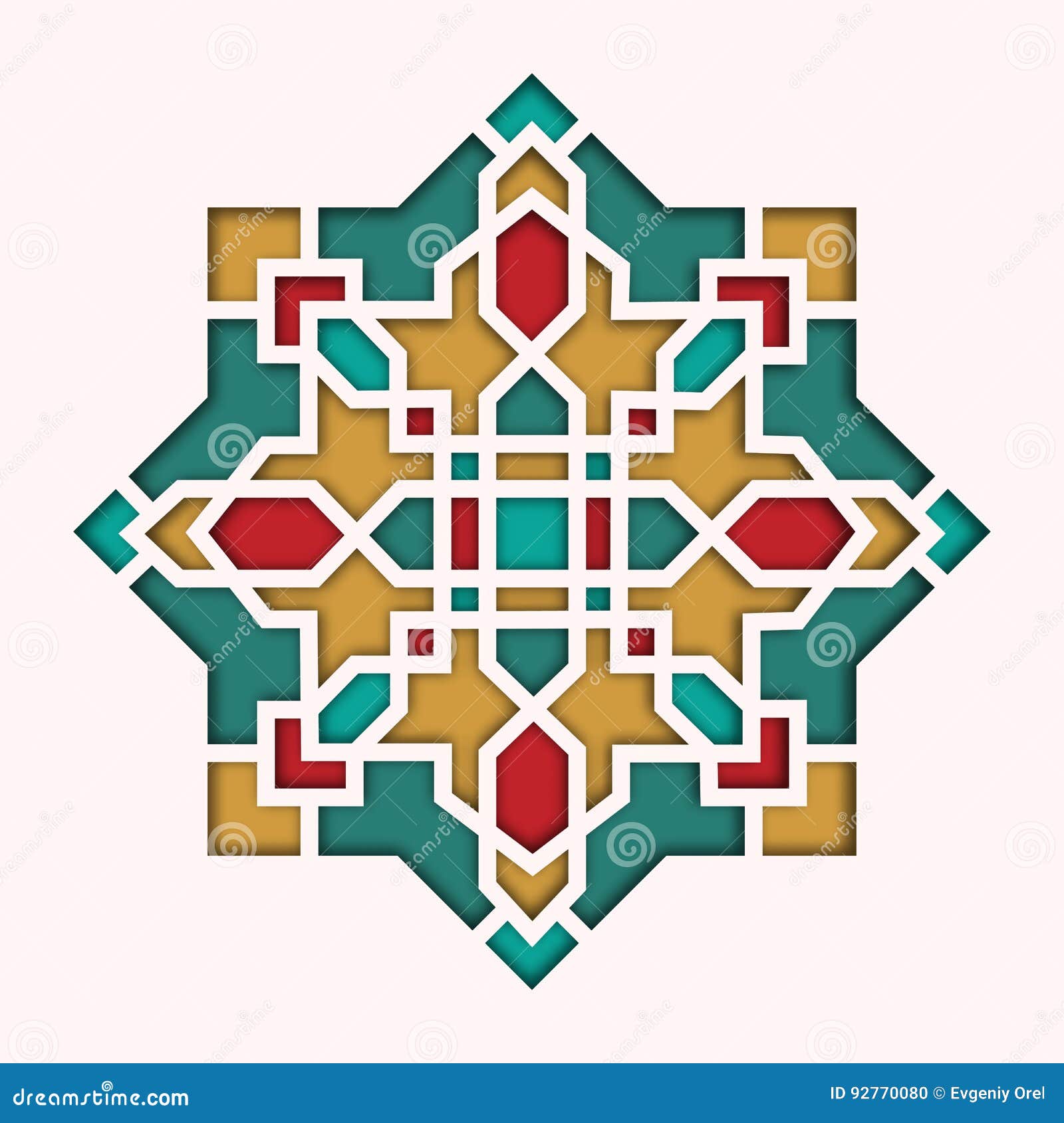 Islamic Arabesque Pattern