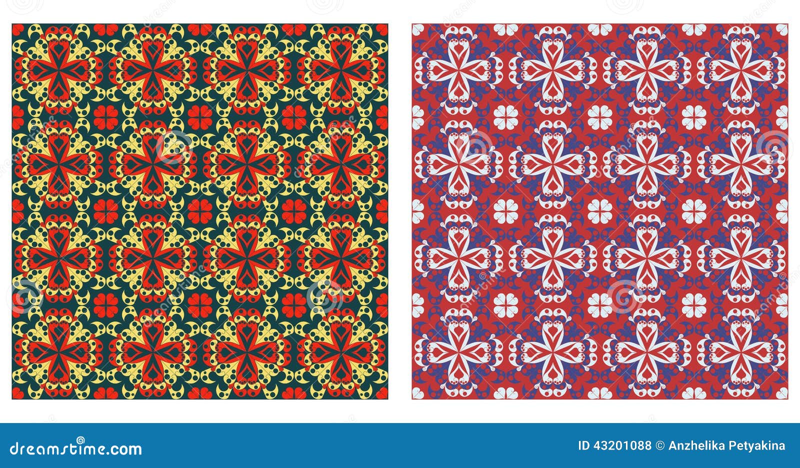 Arabesque Patterns Seamless Stock Vector - Illustration of decoration ...