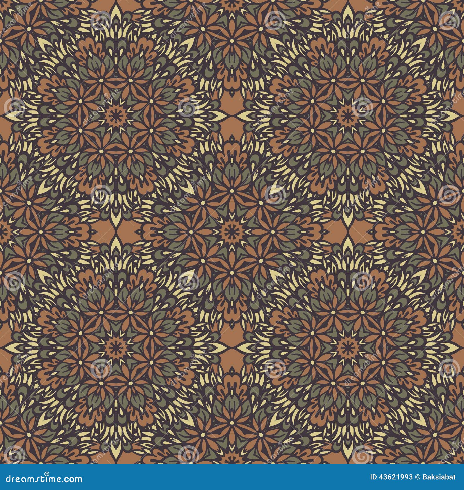 Arabesque Seamless Pattern. Stock Vector - Illustration of asian ...
