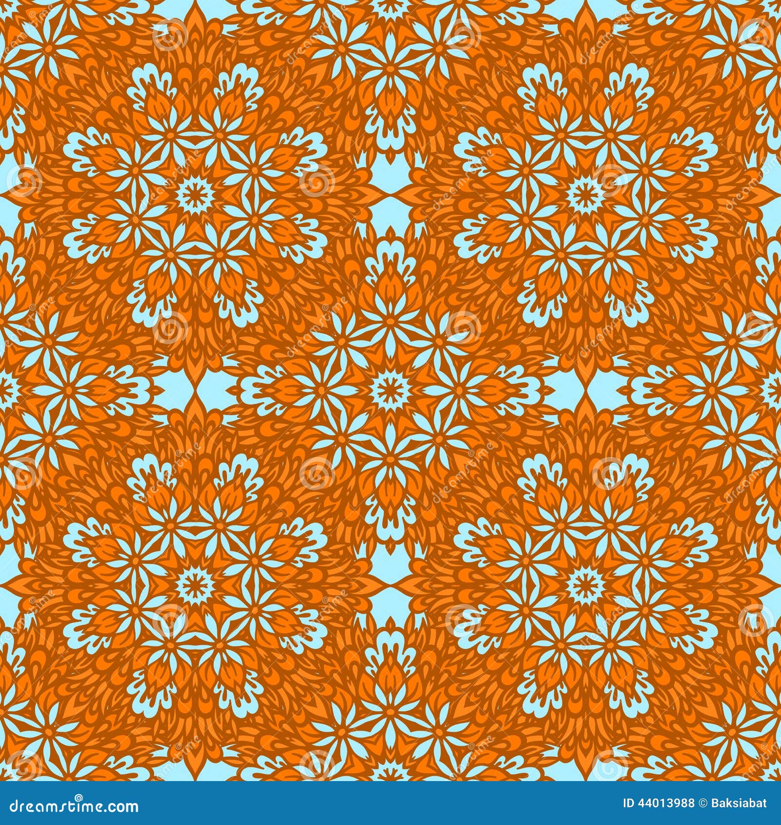 Arabesque Seamless Pattern. Stock Vector - Illustration of ornate ...