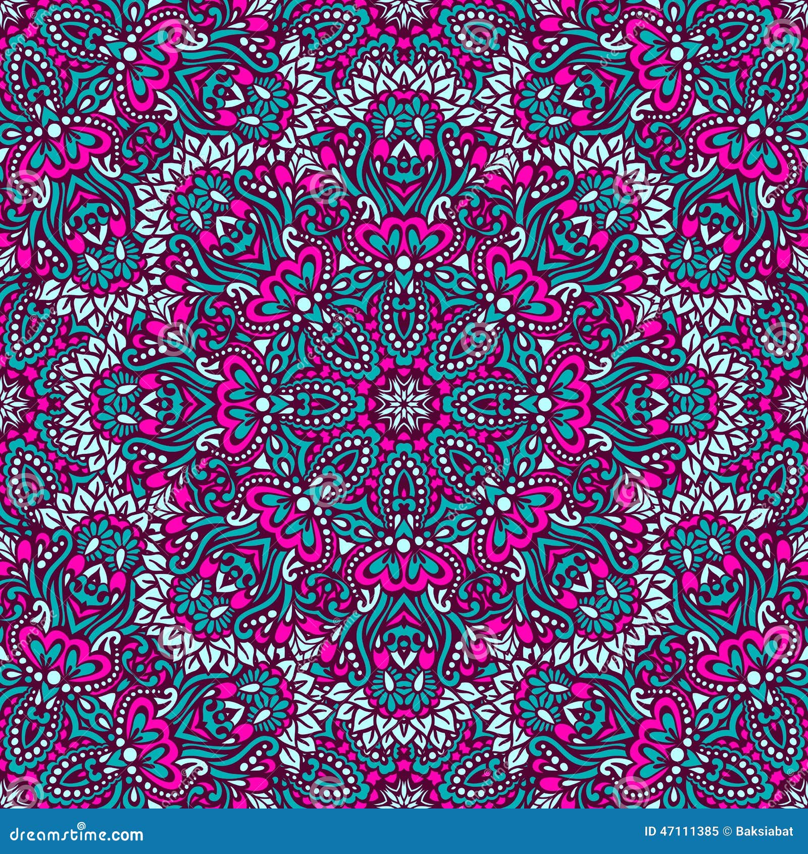 Arabesque Seamless Pattern. Stock Vector - Illustration of geometric ...