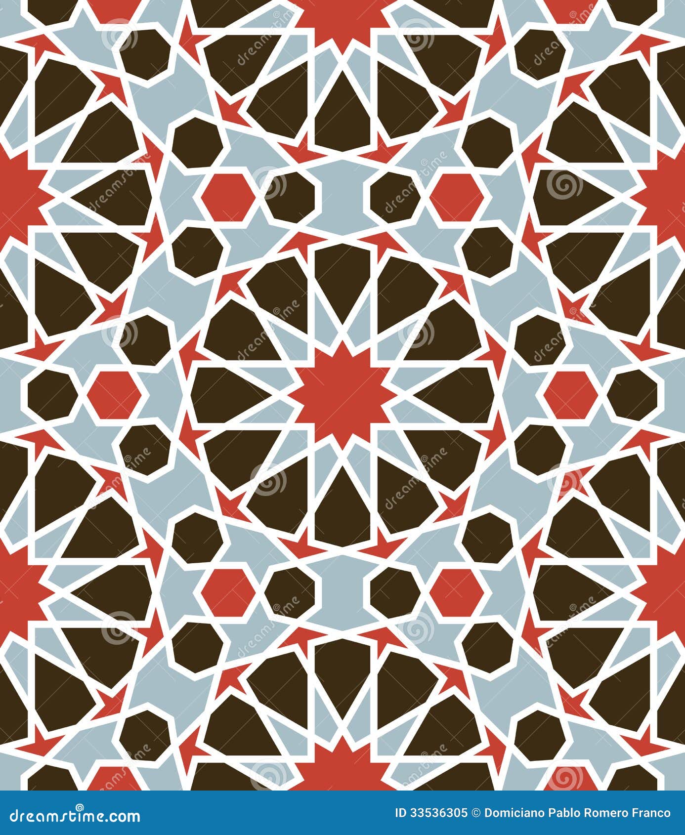 Arabesque seamless pattern stock vector. Illustration of geometric ...