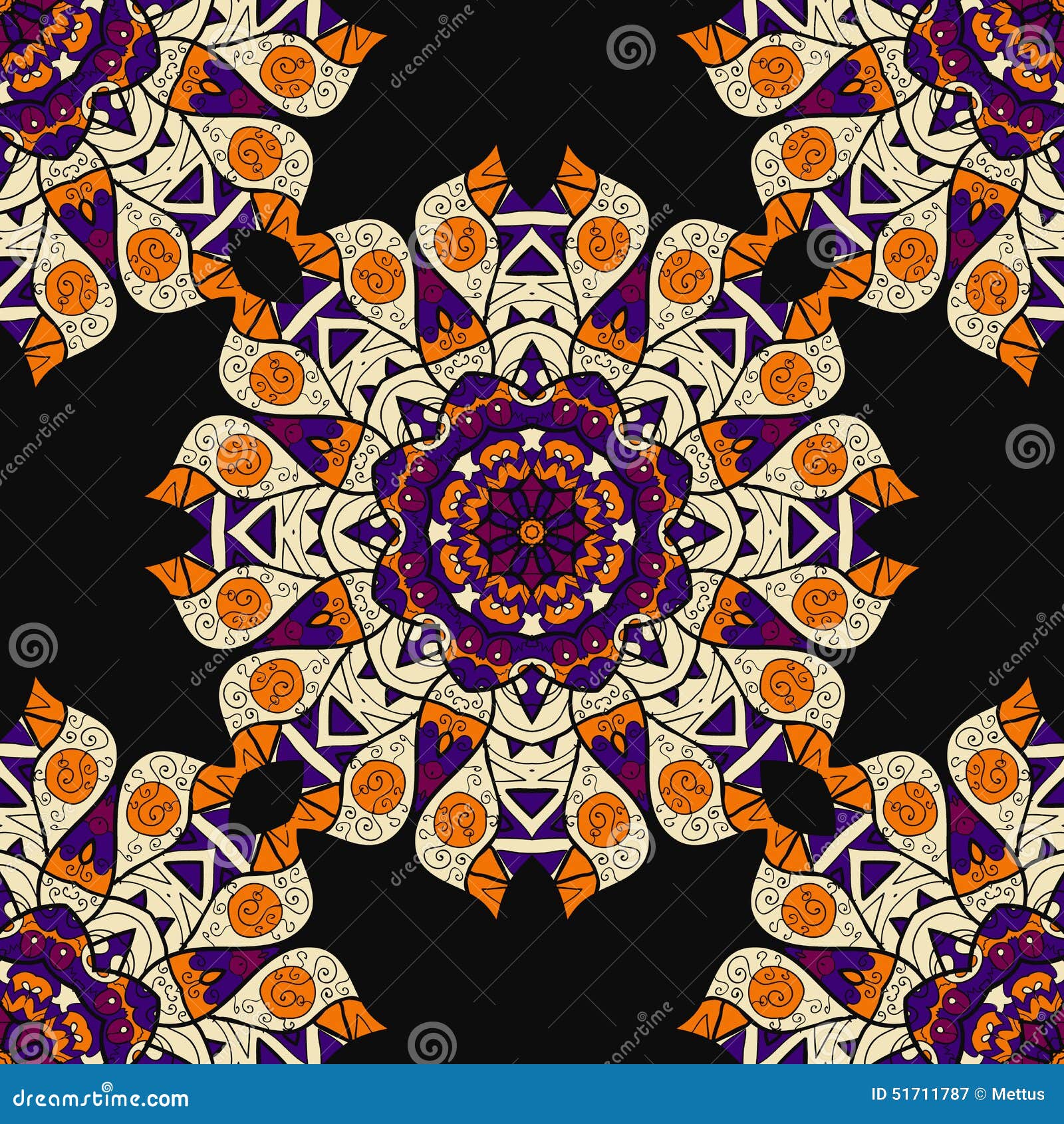 Arabesque Seamless Pattern. Texture Vector Stock Vector - Illustration ...