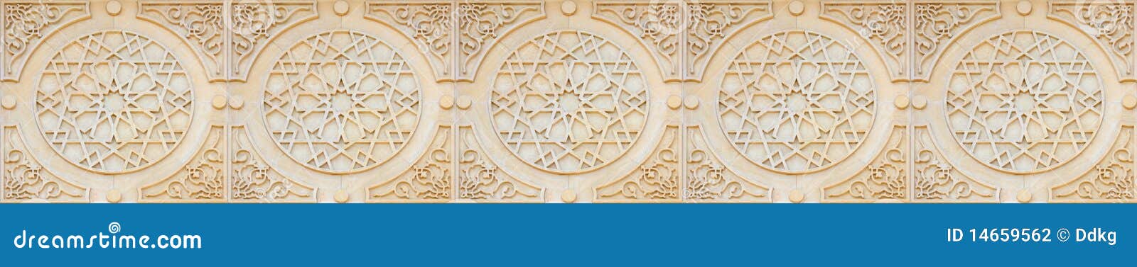 Arabesque Style Banner stock photo. Image of arabesque - 14659562