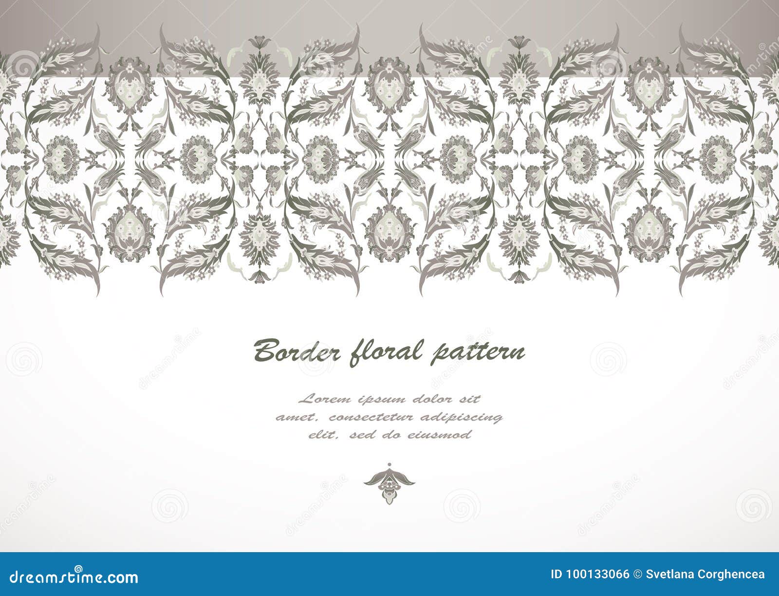 Arabesque Vintage Decor Ornate Pattern for Design Template Vecto Stock ...