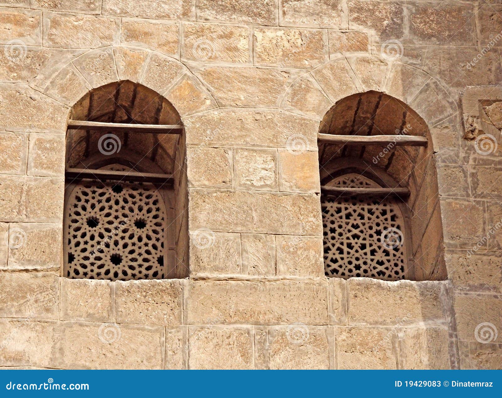 Arabesque windows stock image. Image of historical, architecture - 19429083