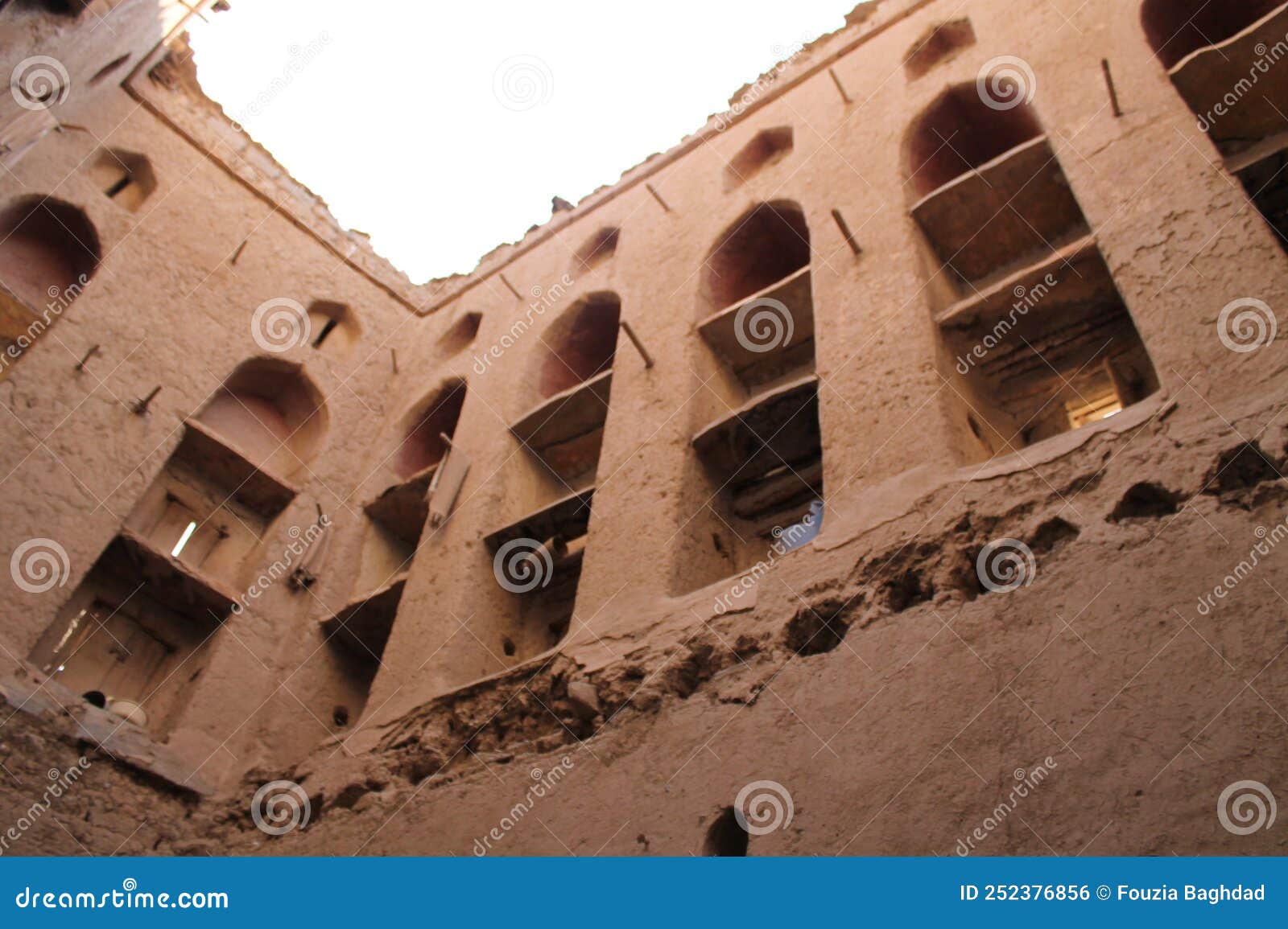 Arabia Castel old stock photo. Image of architecture - 252376856
