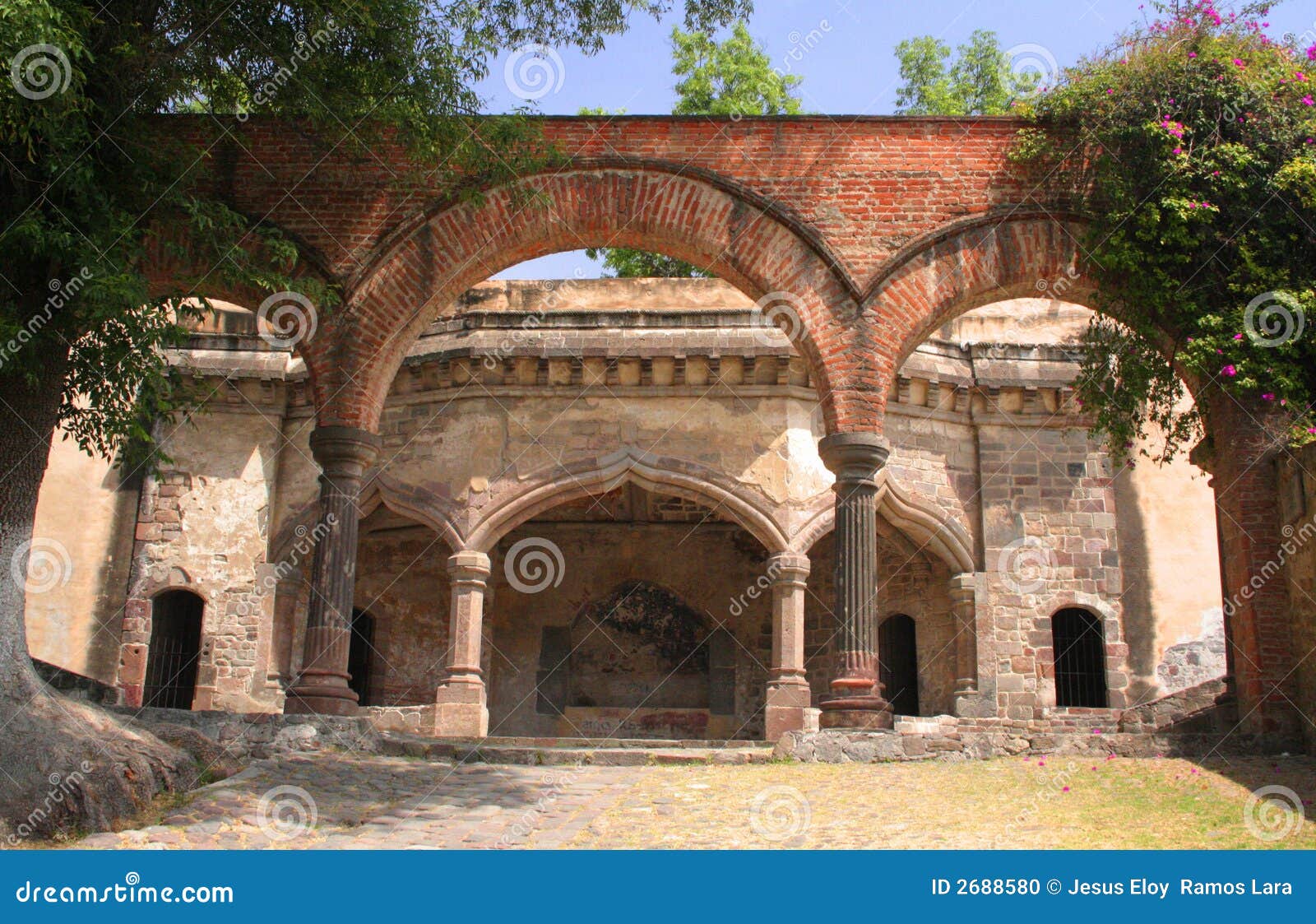 Arabian arches stock photo. Image of building, abbey, arches - 2688580