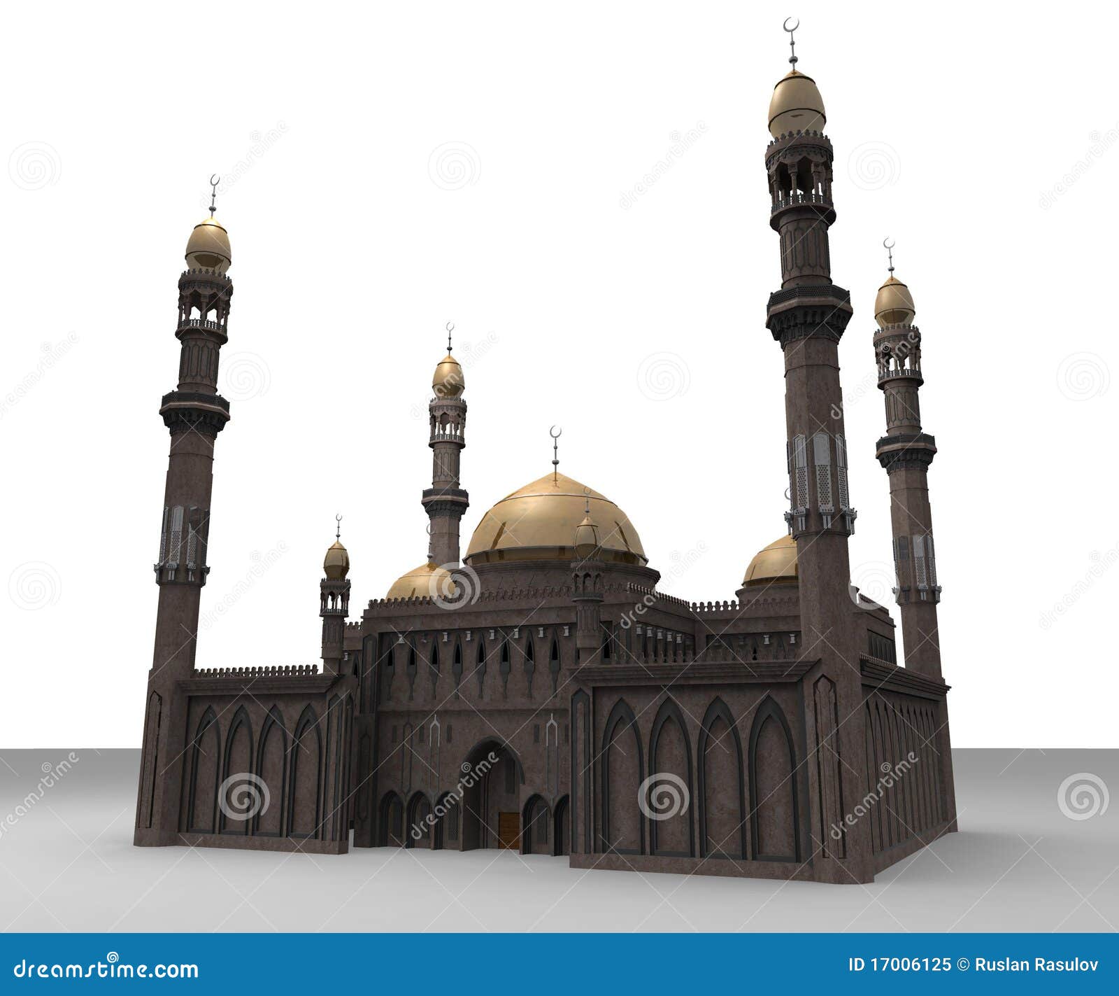 Arabian Architecture stock illustration. Illustration of islam - 17006125
