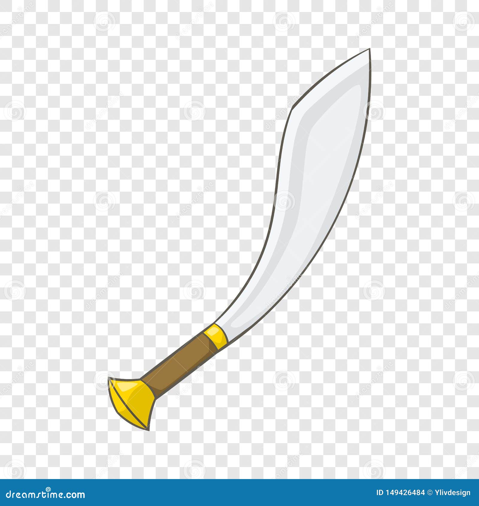 Arabian Dagger Icon, Cartoon Style Stock Vector - Illustration of sable ... Arabian Dagger Icon, Cartoon Style Stock Vector - Illustration of sable ...