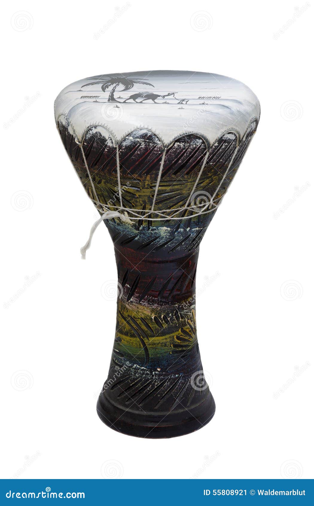 Arabian darbuka stock image. Image of tunise, traditional - 55808921