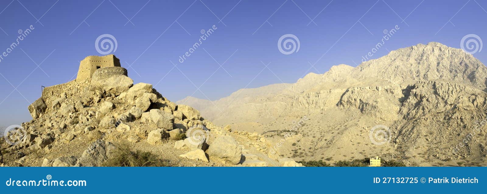 Arabian Fort in Ras Al Khaimah Arab Emirates Stock Image - Image of ...