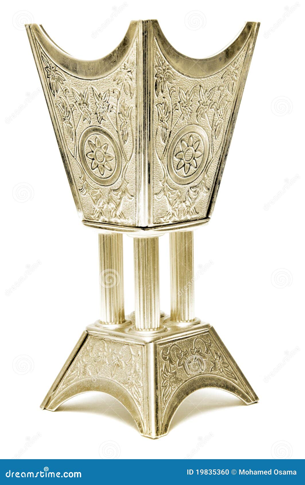 Arabian Gold Coal Censer stock photo. Image of classical - 19835360