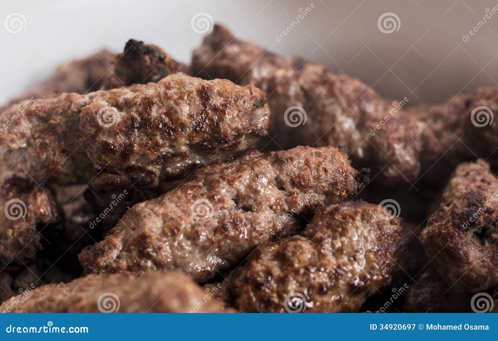 Arabian Grilled Kofta stock image. Image of chicken, mideast - 34920697
