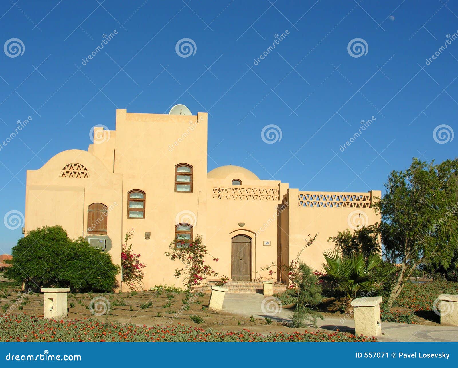Arabian House 2 Stock Image - Image: 557071