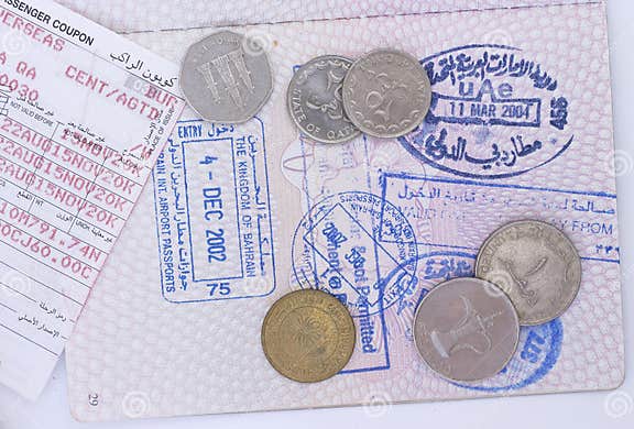 Arabian journey 2 stock image. Image of stamp, bahrain, ticket - 32835