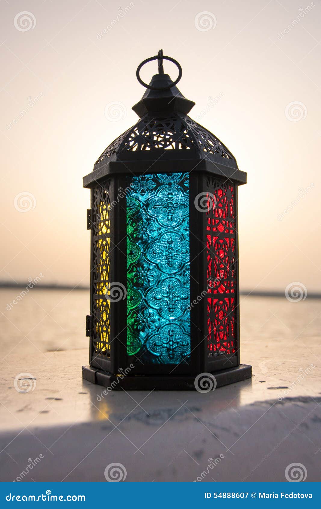 Arabian Lamp stock image. Image of middle, colorful, style - 54888607