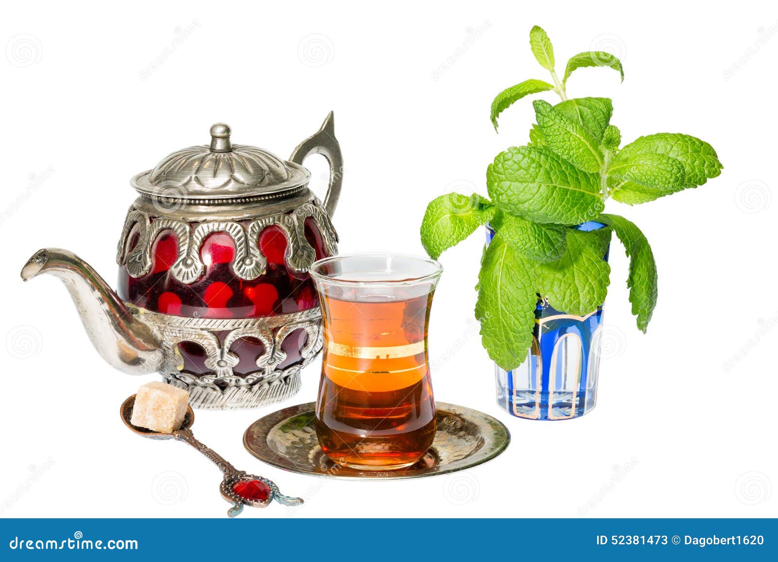 Arabian mint tea stock image. Image of culture, herb - 52381473