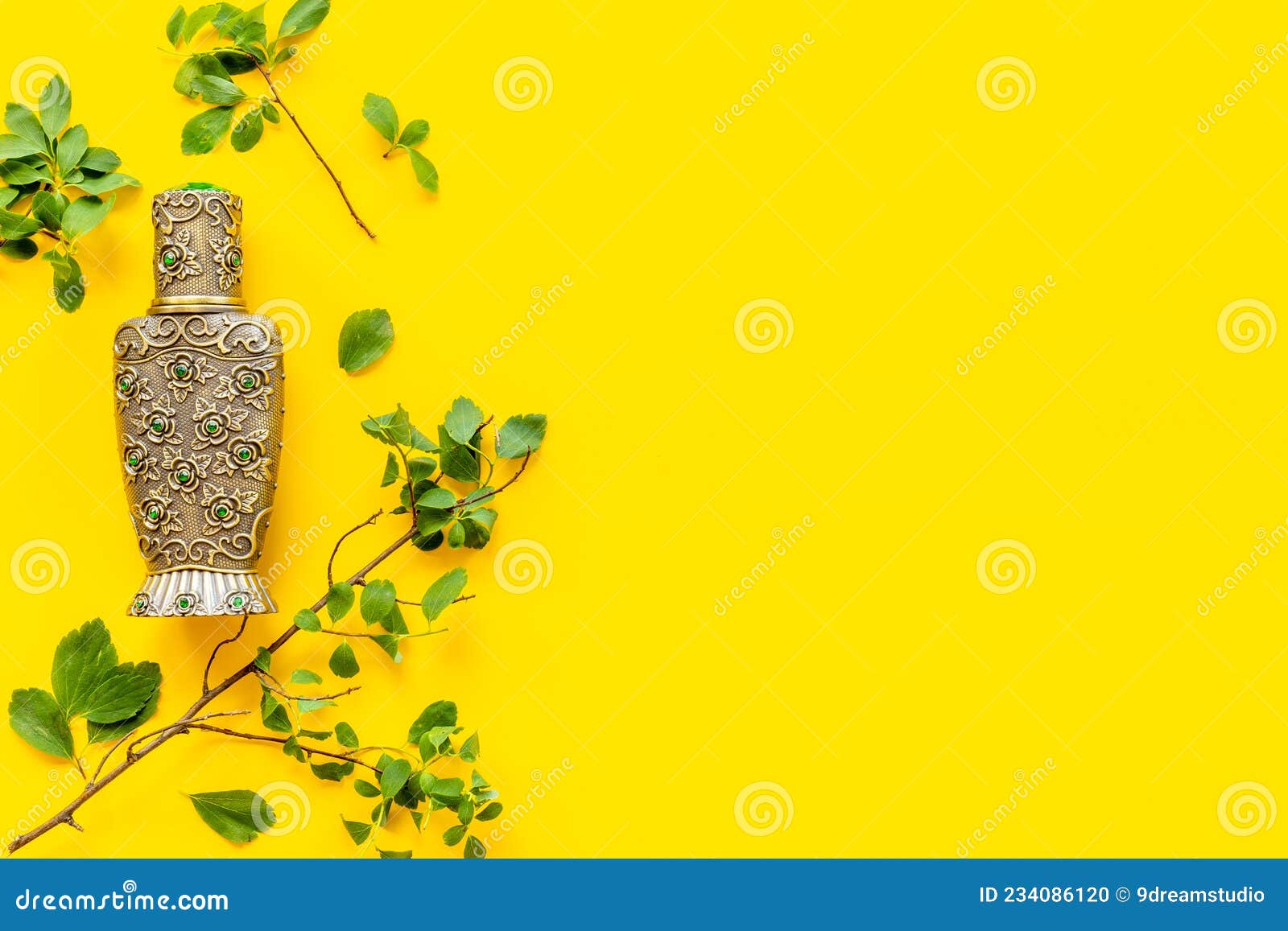 Arabian Oud Perfume or Oil with Agar Wood Tree Stock Photo - Image of ...