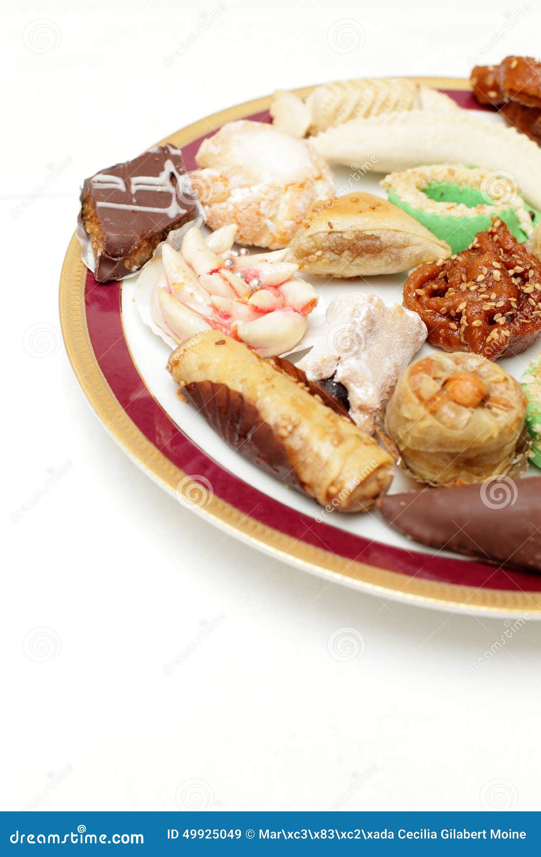 Arabian pastries stock image. Image of pastry, sweet - 49925049