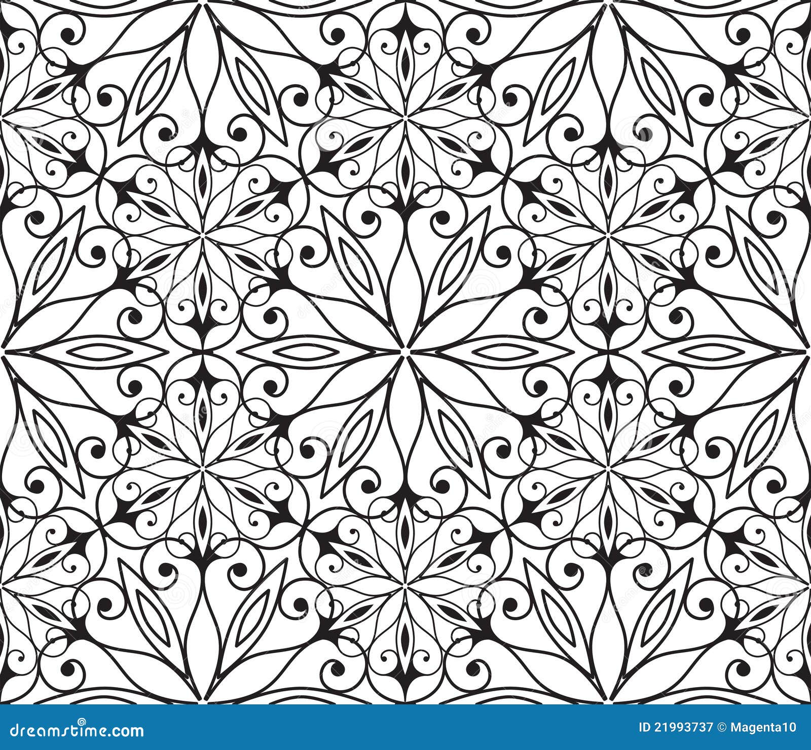 Arabian pattern stock vector. Illustration of muslim - 21993737
