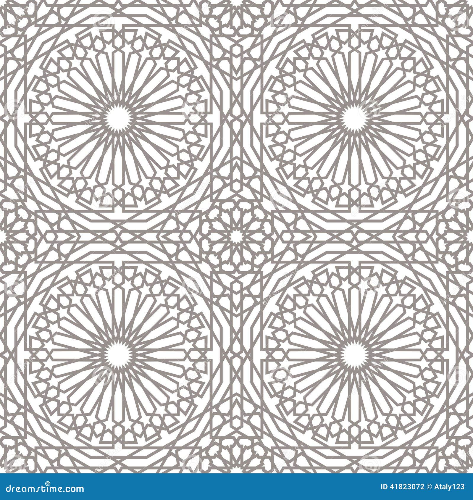 Arabian pattern stock vector. Illustration of cultural - 41823072