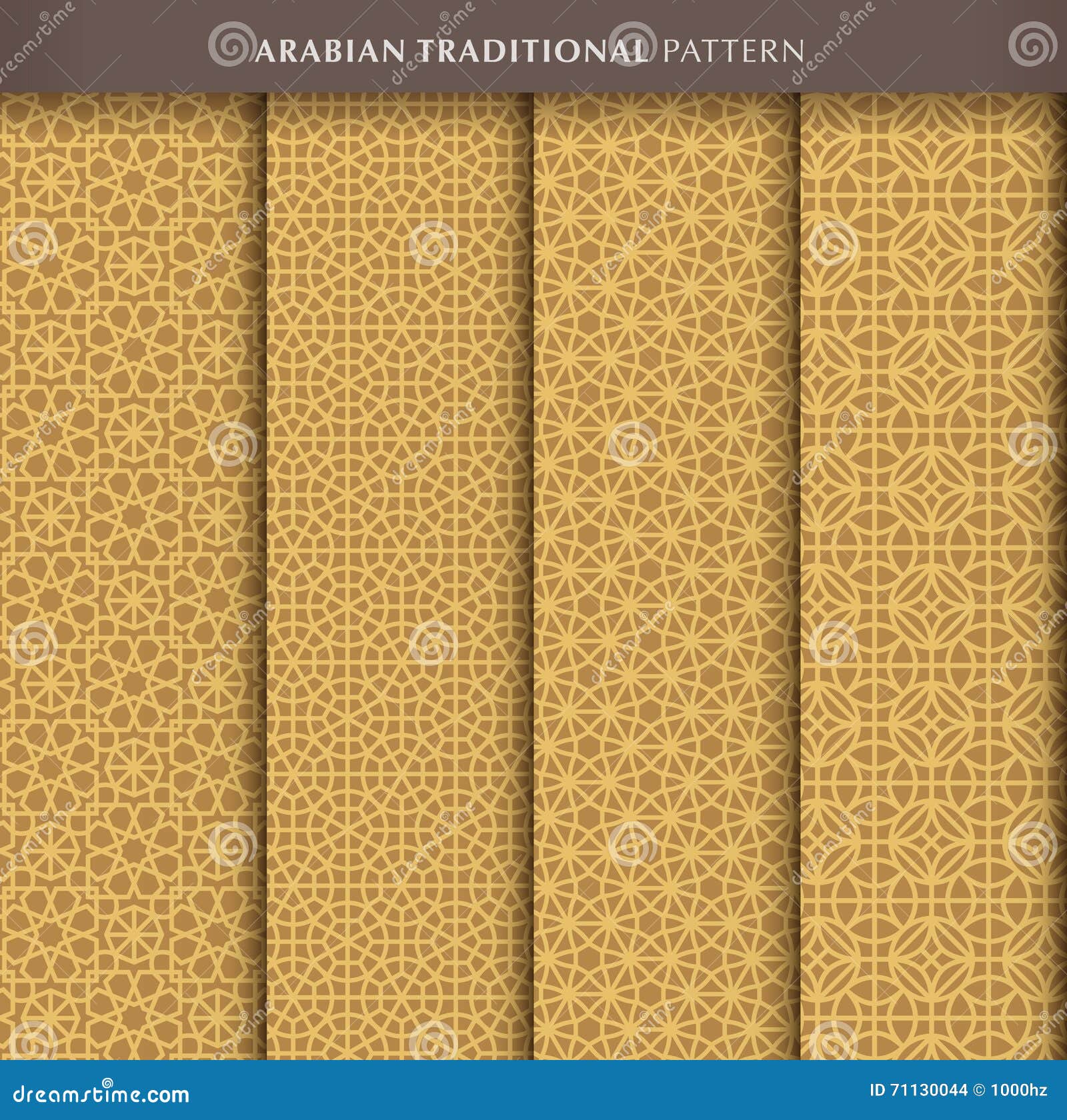 Arabian pattern design stock vector. Illustration of malay - 71130044