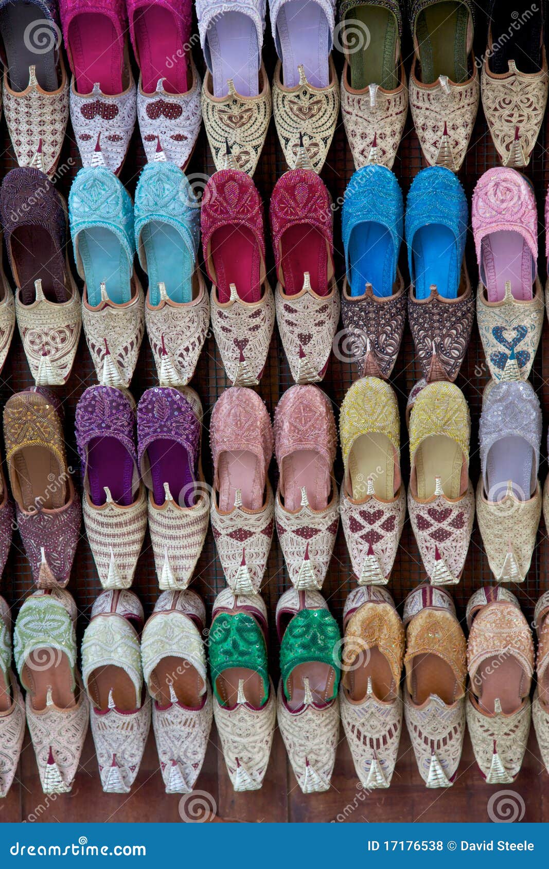 Arabian Shoes stock photo. Image of souk, souq, emirates - 17176538
