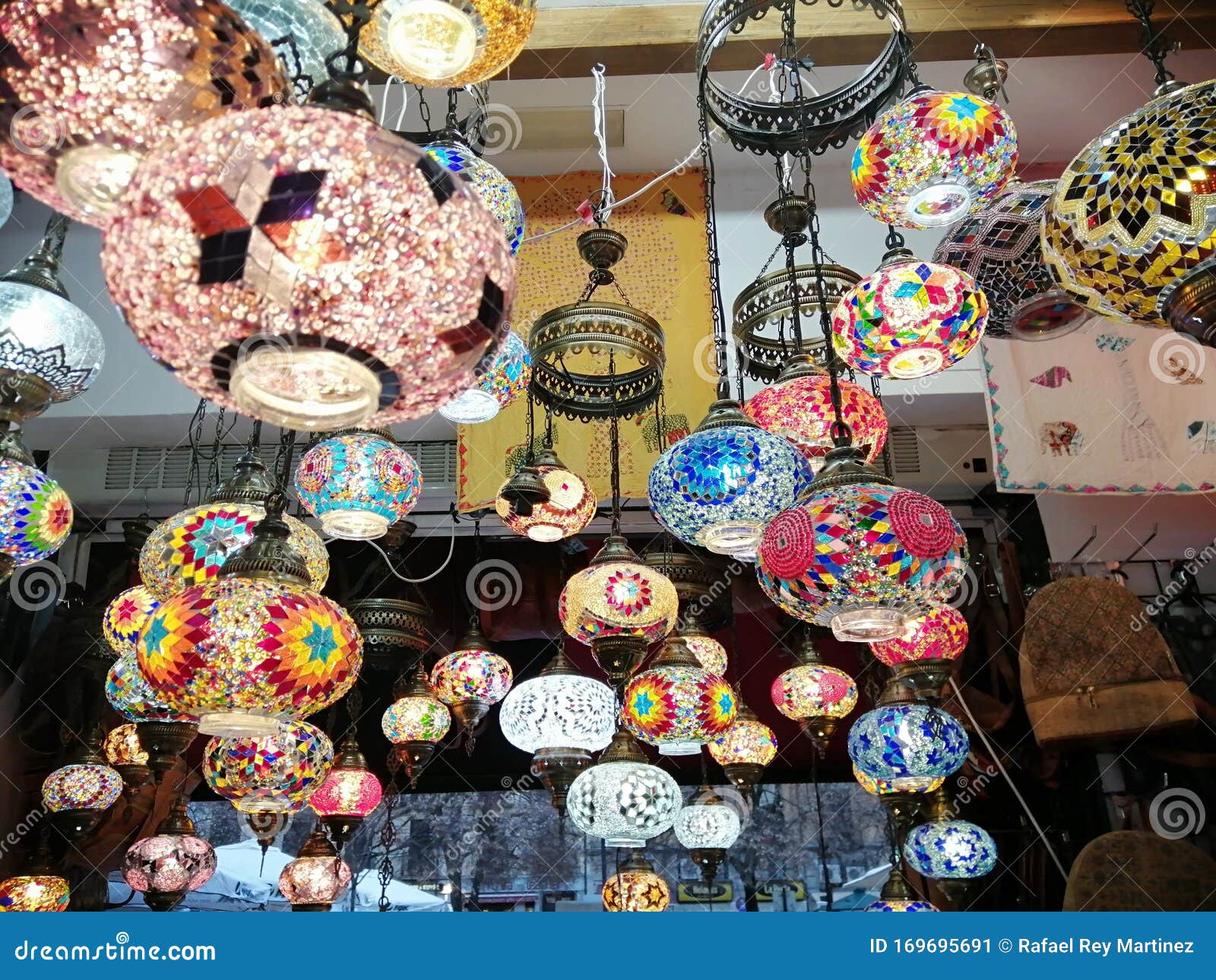 Arabian Style Lamps-decoration Stock Image - Image of glass, variety ...