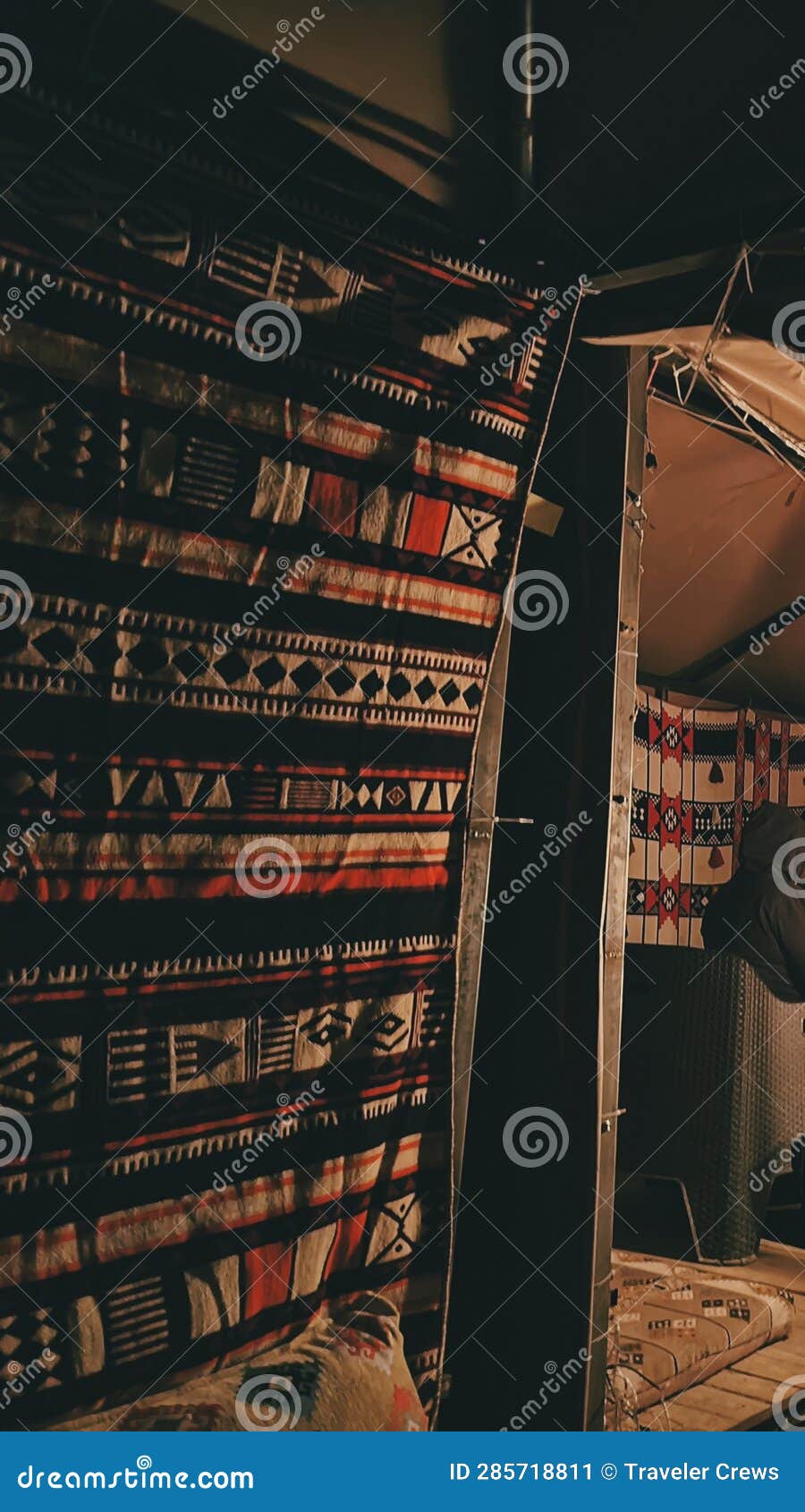Arabian Tent with Such Amazing Pattern Stock Image - Image of amazing ...