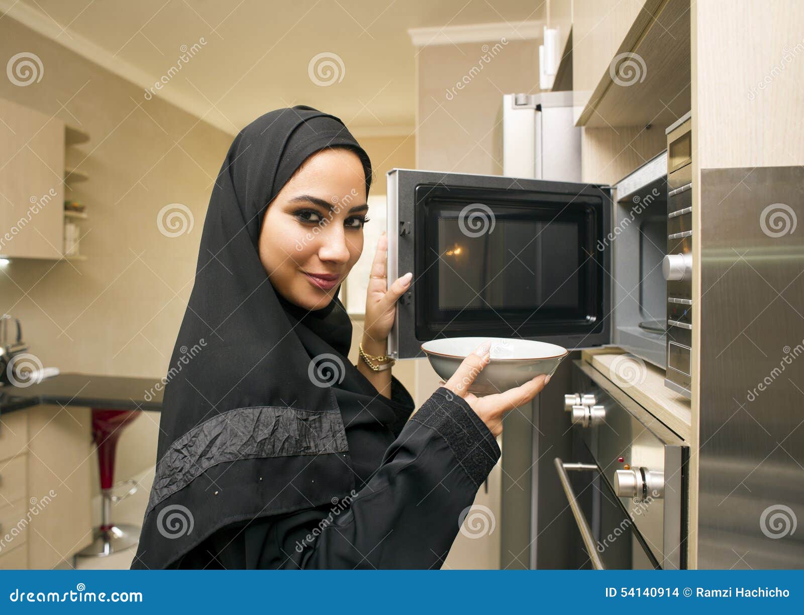 159 Woman Using Microwave Oven Kitchen Stock Photos - Free & Royalty ...