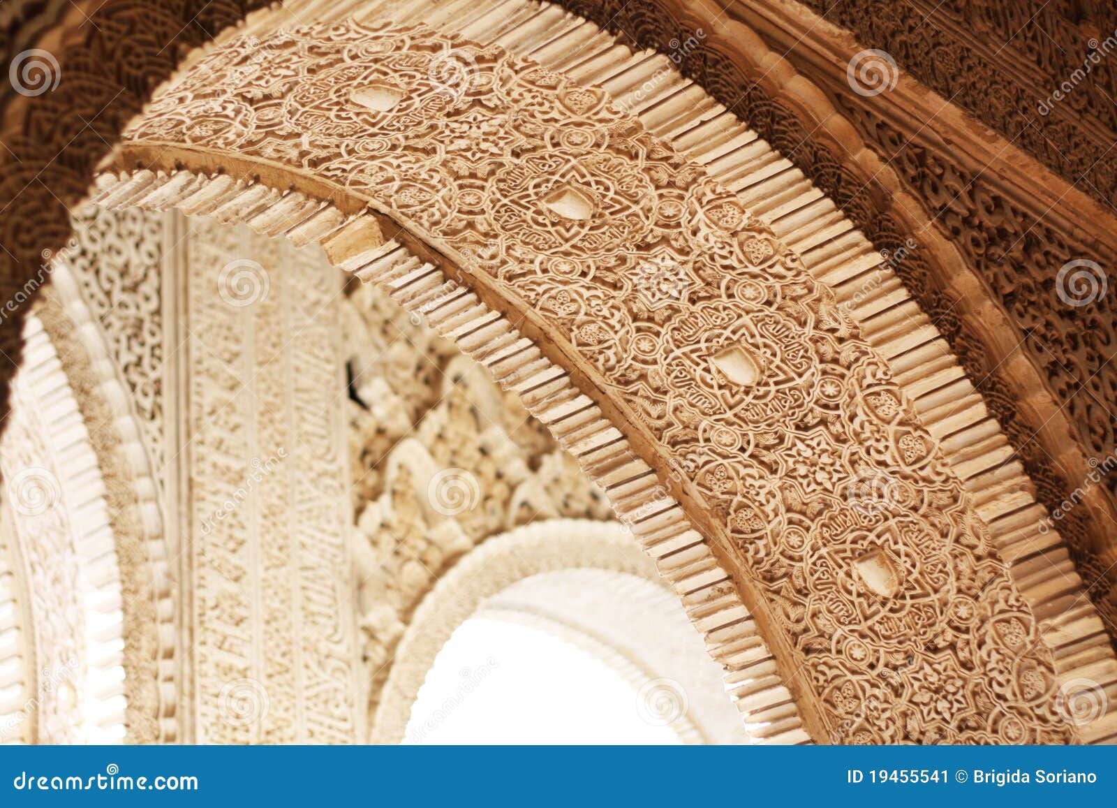 Arabic Arch stock image. Image of attraction, muslim - 19455541