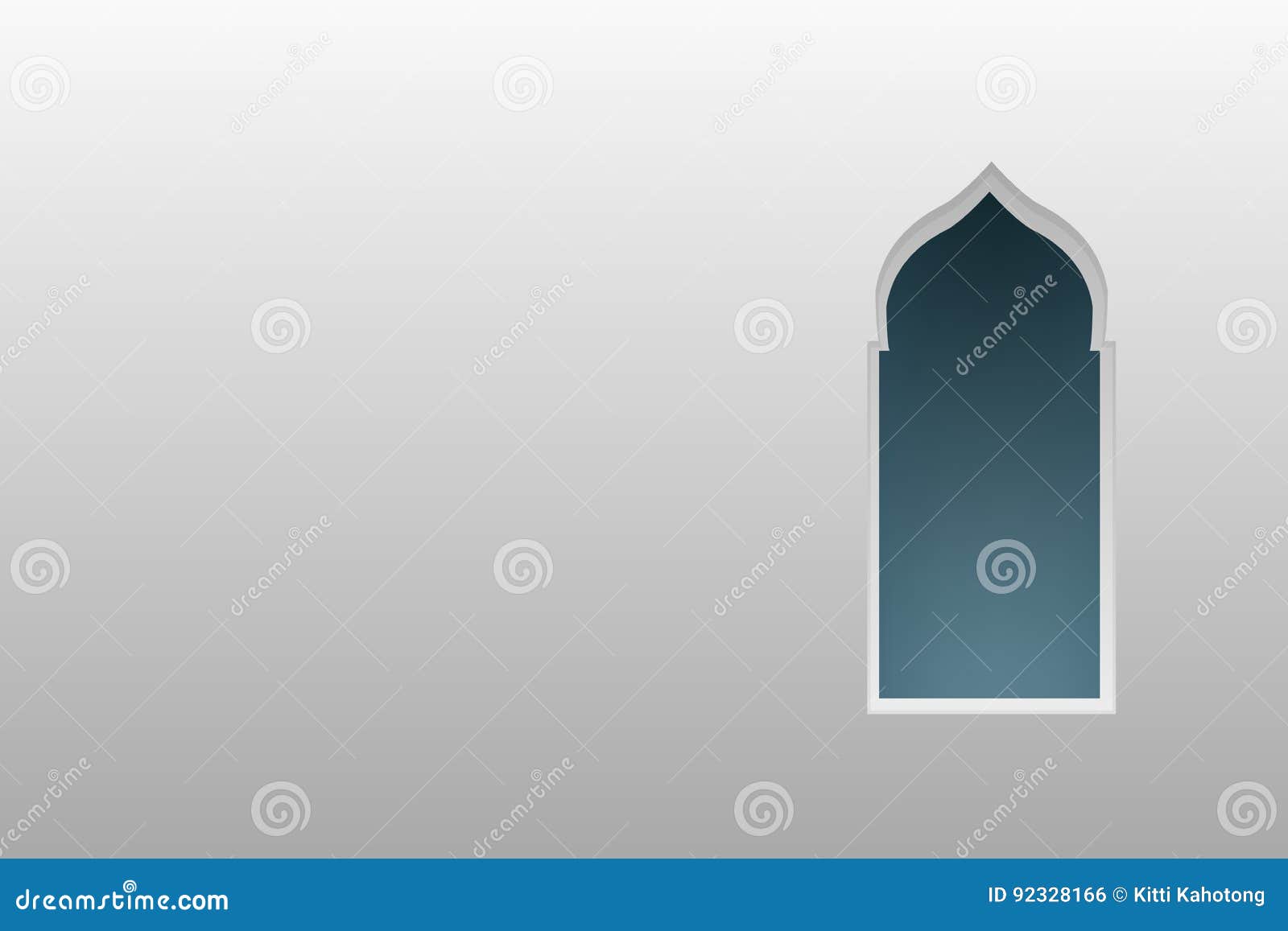 Arabic Arch Windows and Doors , Silhouettes Stock Illustration ...