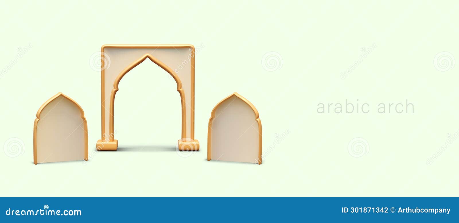 Arabic Arches Silhouette Clipart Cartoon Vector | CartoonDealer.com ...