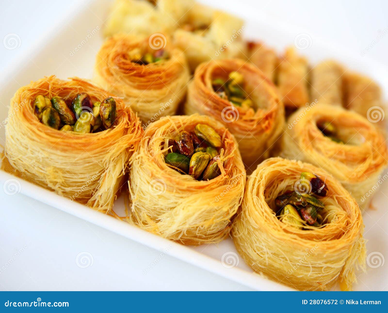 Arabic baklava stock photo. Image of bakery, desert, syrup - 28076572