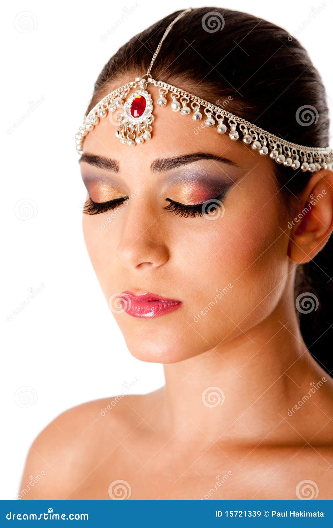 Arabic beauty face stock image. Image of cosmetics, jewelry - 15721339