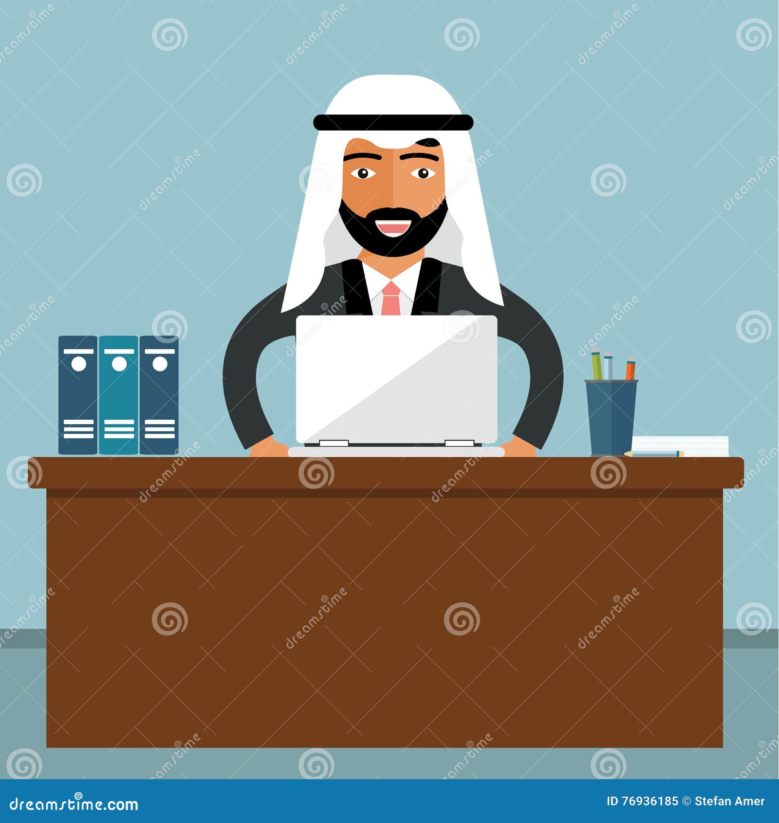 A Set Of Arabic Computer Keyboards, Basic And Numeric With Symbols ...