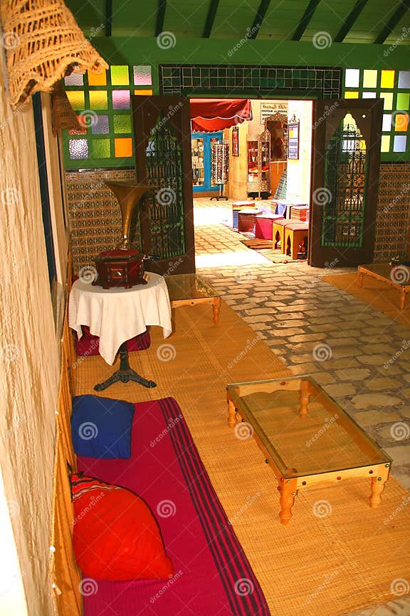 Arabic cafe stock photo. Image of colorful, travel, hammamet - 6116854