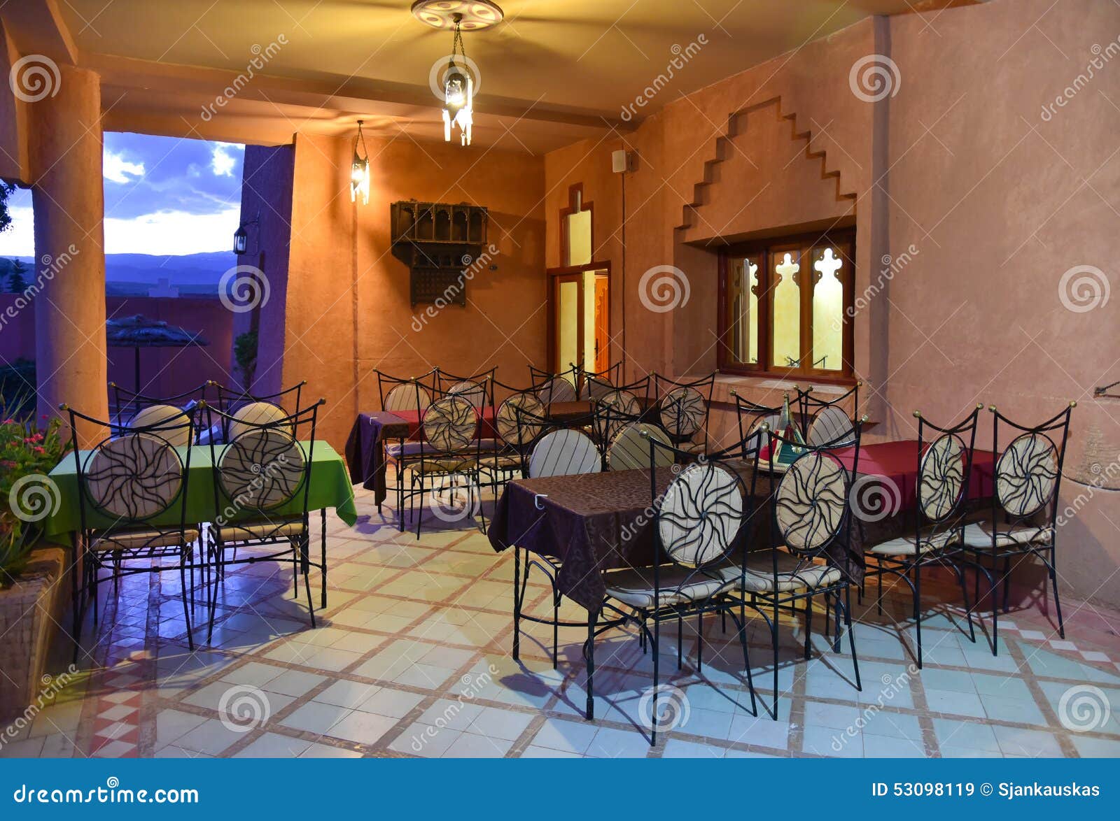 Arabic cafe stock image. Image of industry, arrangement - 53098119